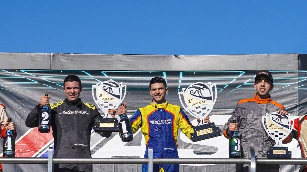 Nicolás Ayestarán logró el podio en la segunda final de Fiat Uno ASM