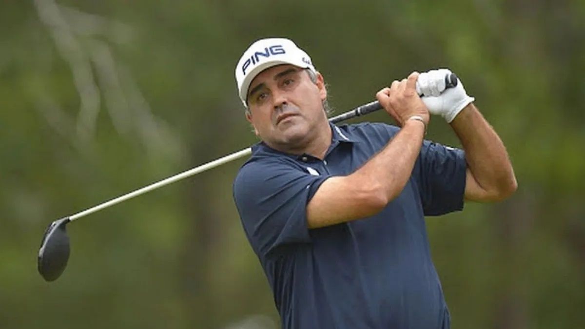 Otorgan la libertad condicional al golfista Ángel Cabrera