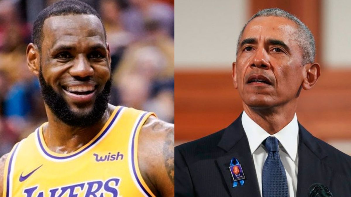 El triple de Barack Obama que impresionó al mismo LeBron James