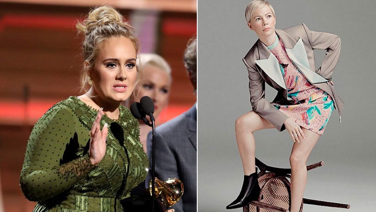 Adele se separó después de 7 años, y Michelle Williams recién casada