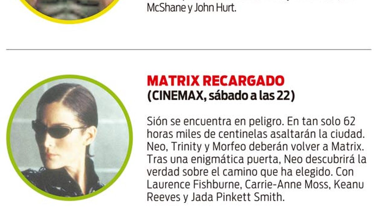 Los destacados de la semana en TV