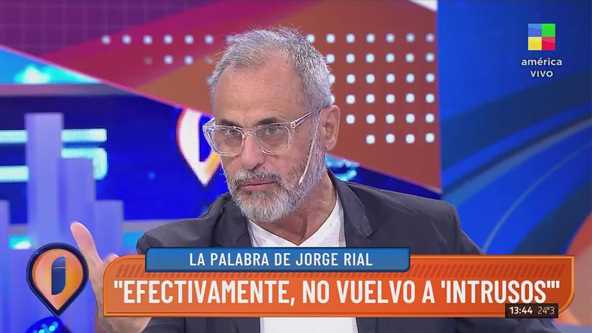 Jorge Rial confirmó que deja Intrusos