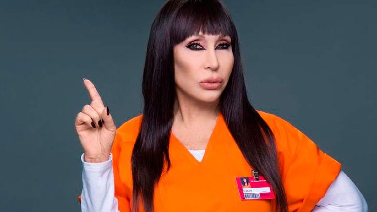 Moria volvió a “ir presa” pero para una publicidad