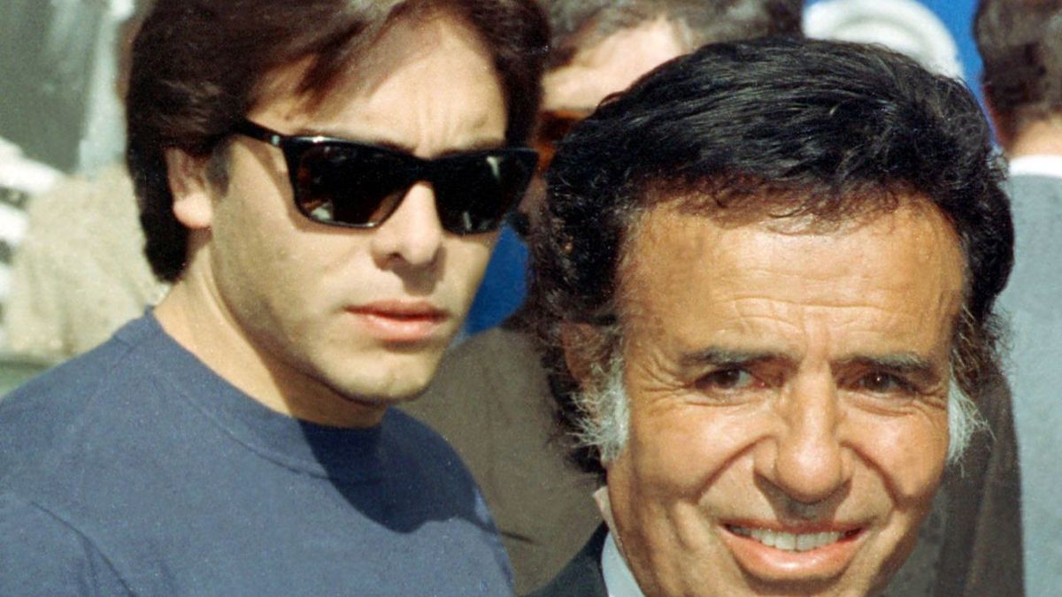 Salió Menem Junior, la serie que habla sobre la muerte del primogénito ...