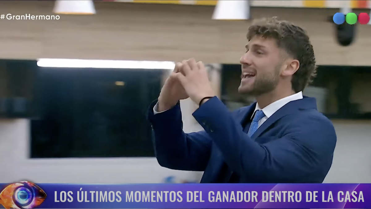 Gran Hermano: Santiago Tato Algorta fue el ganador