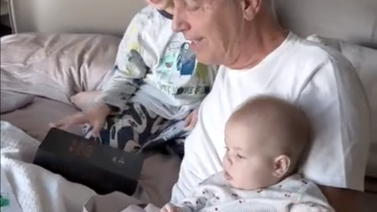 El primer Día del Padre de Marley con Milenka