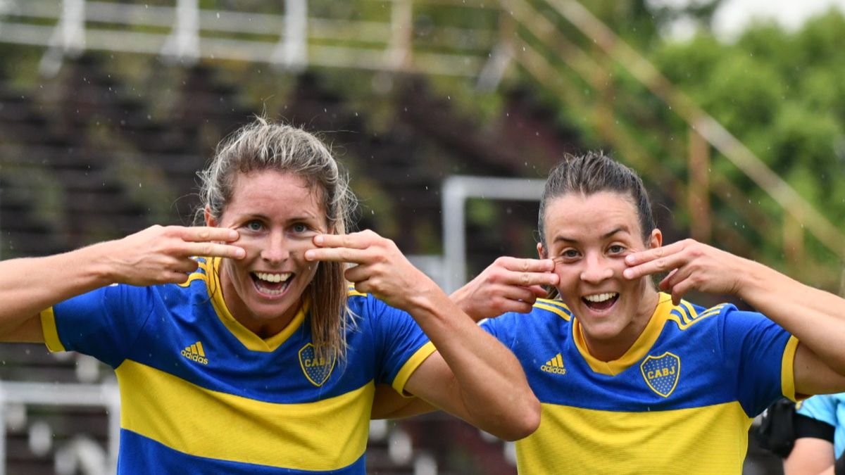 Boca Juniors goleó a El Porvenir y por ahora es líder