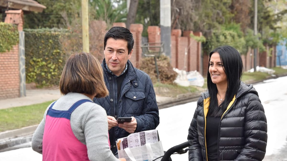 Noe Correa y Leo Nardini visitaron la ciudad de Tortuguitas