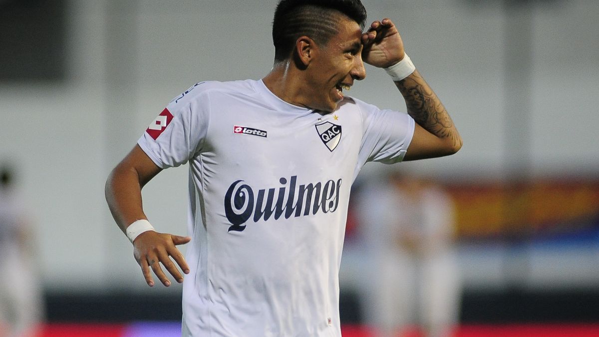 Brian Sarmiento volvió a trabajar a la par del plantel de Quilmes