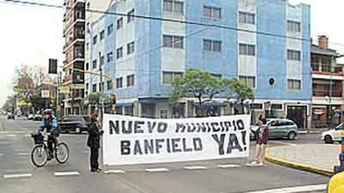 Campaña por nuevo municipio de Banfield
