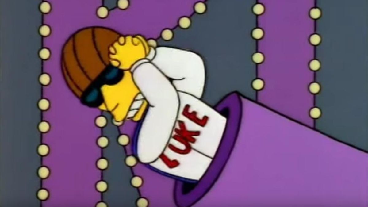 Luke Perry y su paso por Los Simpsons en el programa especial de Krusty