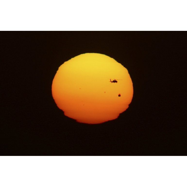 40 impresionantes imágenes de Venus frente al Sol