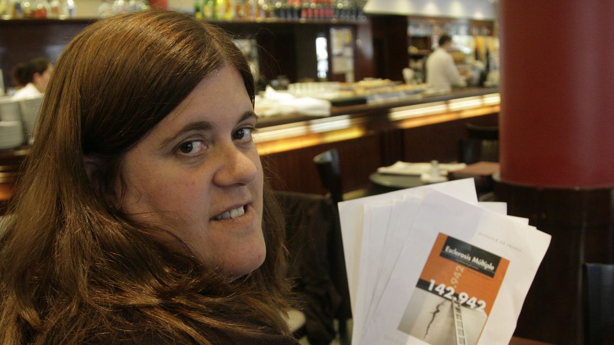 María Paz no se la hace fácil a la esclerosis múltiple