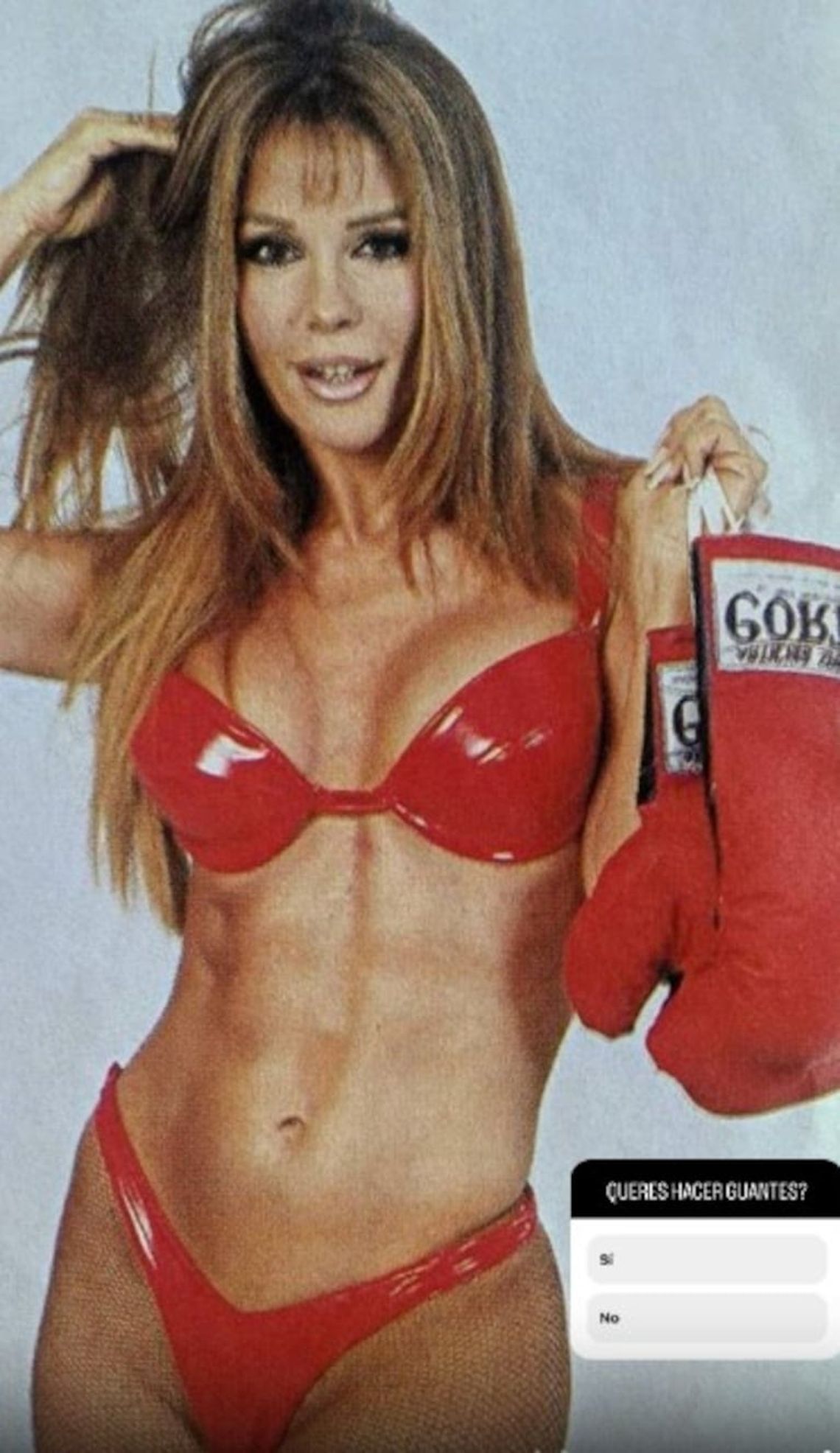 Graciela Alfano compartió una foto al borde de la censura y las redes estallaron