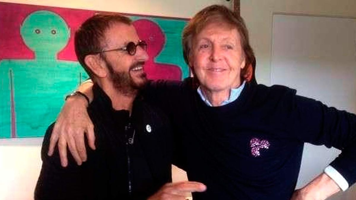 Cumbre Beatle: Paul y Ringo volvieron a grabar