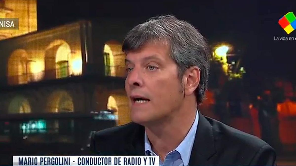 Pergolini volvió a la TV, habló de política y se tocó un testículo al ...
