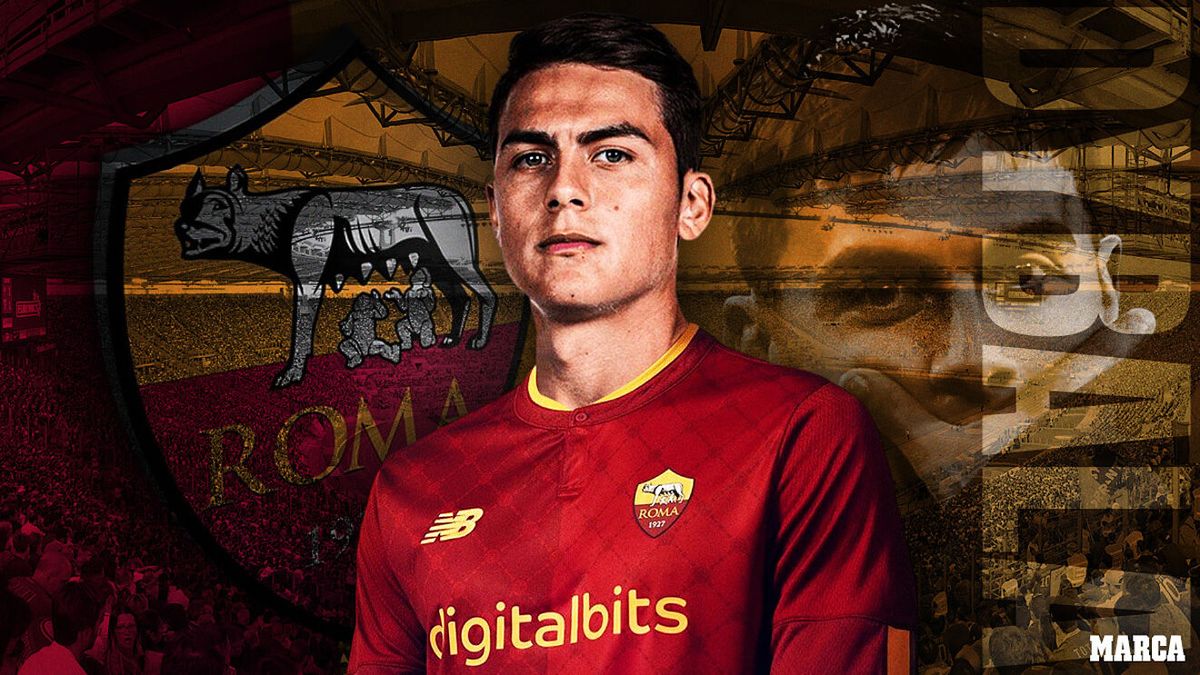 Se vive una revolución en Roma por la llegada de Dybala