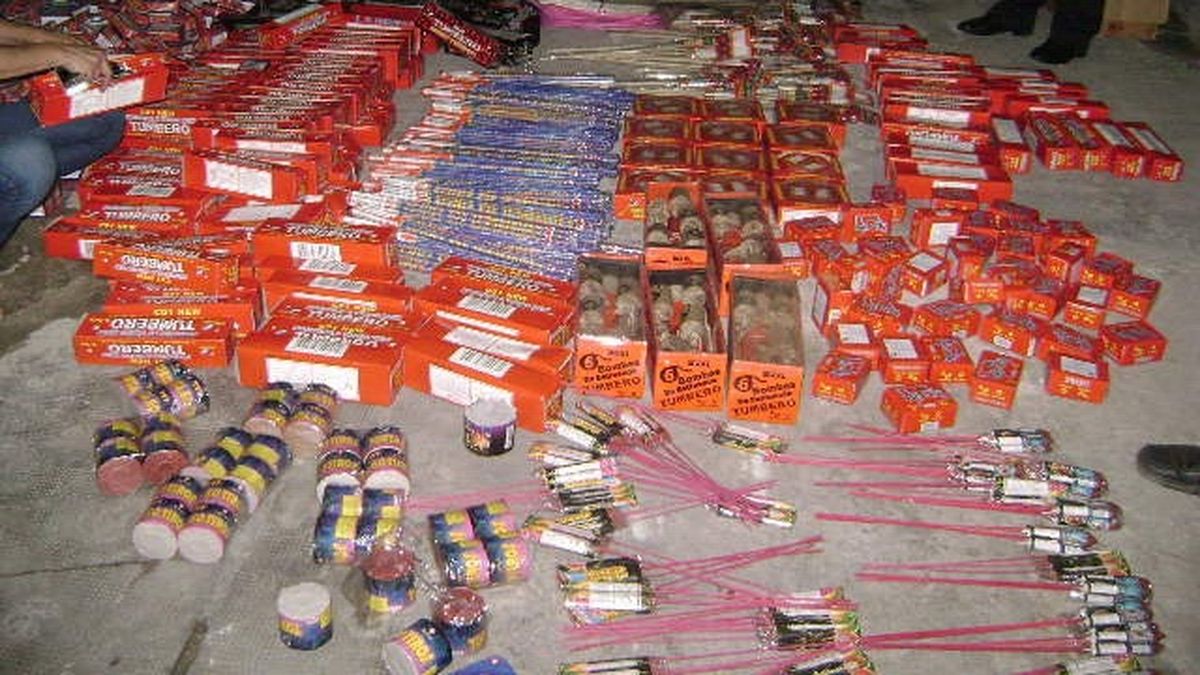 Usar pirotecnia en forma segura