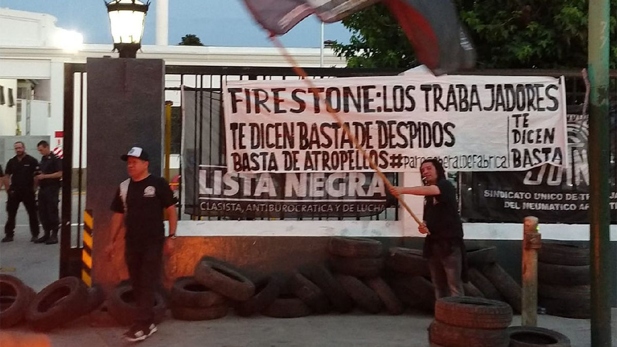 Bridgestone-Firestone: paro tras el despido de 8 trabajadores