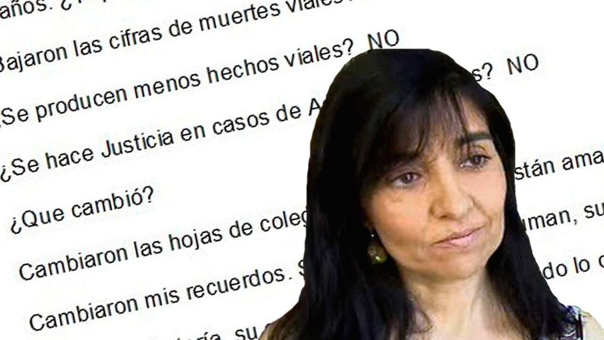 Dura carta de Viviam Perrone a 15 años de la muerte de su hijo