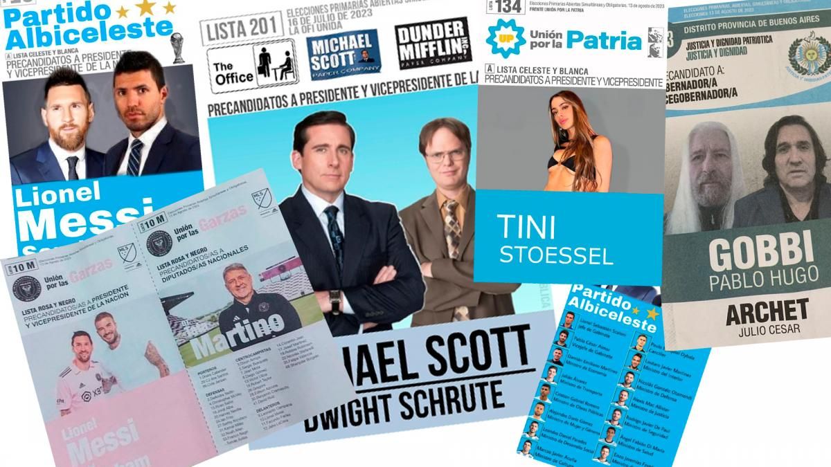 Tini, Messi, Bilardo y Harry Potter: las boletas más creativas