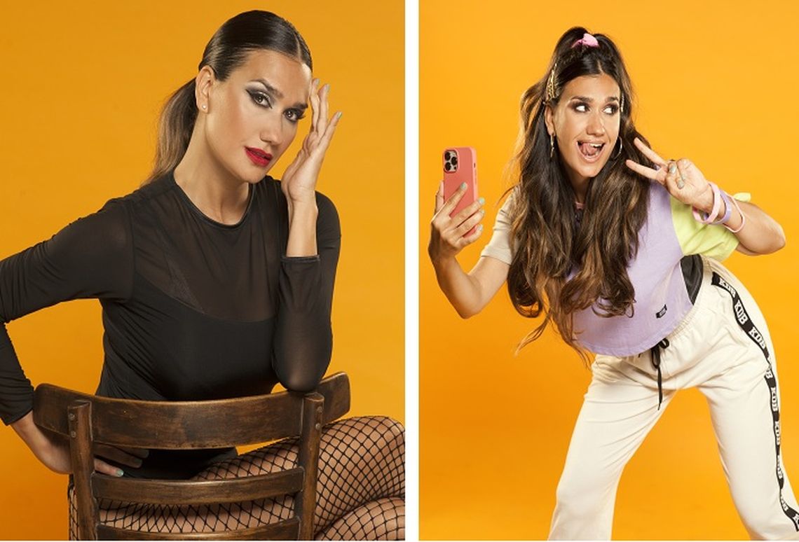 Cualquier cosa te llamamos divertido unipersonal de Momi Giardina