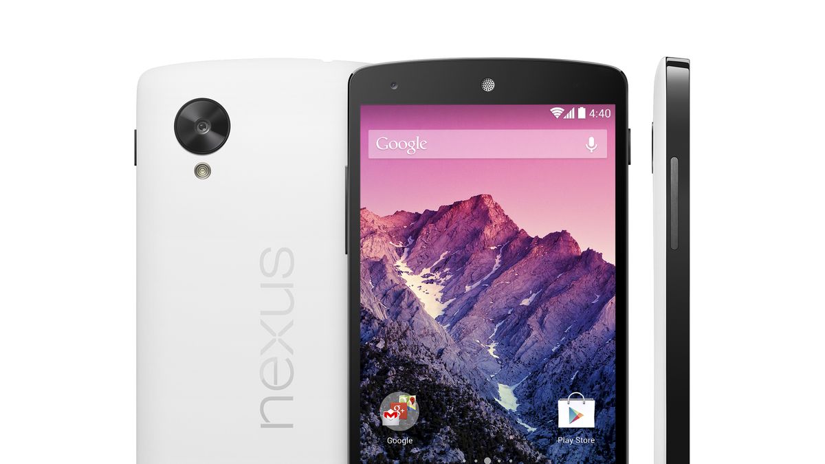 El nuevo Nexus 5 de Google y la versión Android Kitkat