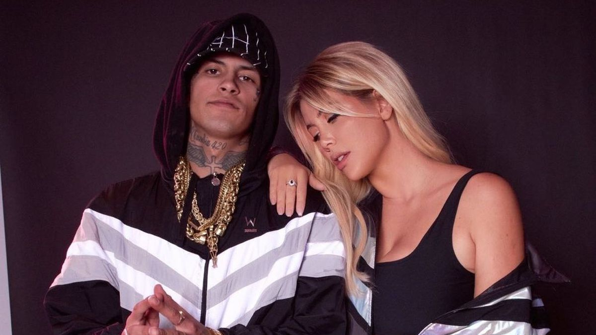 Wanda Nara y L-Gante, ¿a los besos en un boliche de Quilmes?