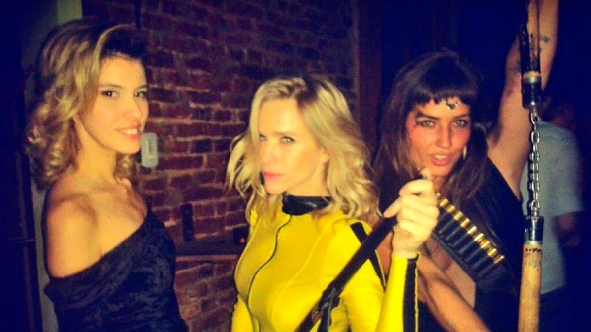 Brenda Gandini fue Kill Bill en su cumpleaños