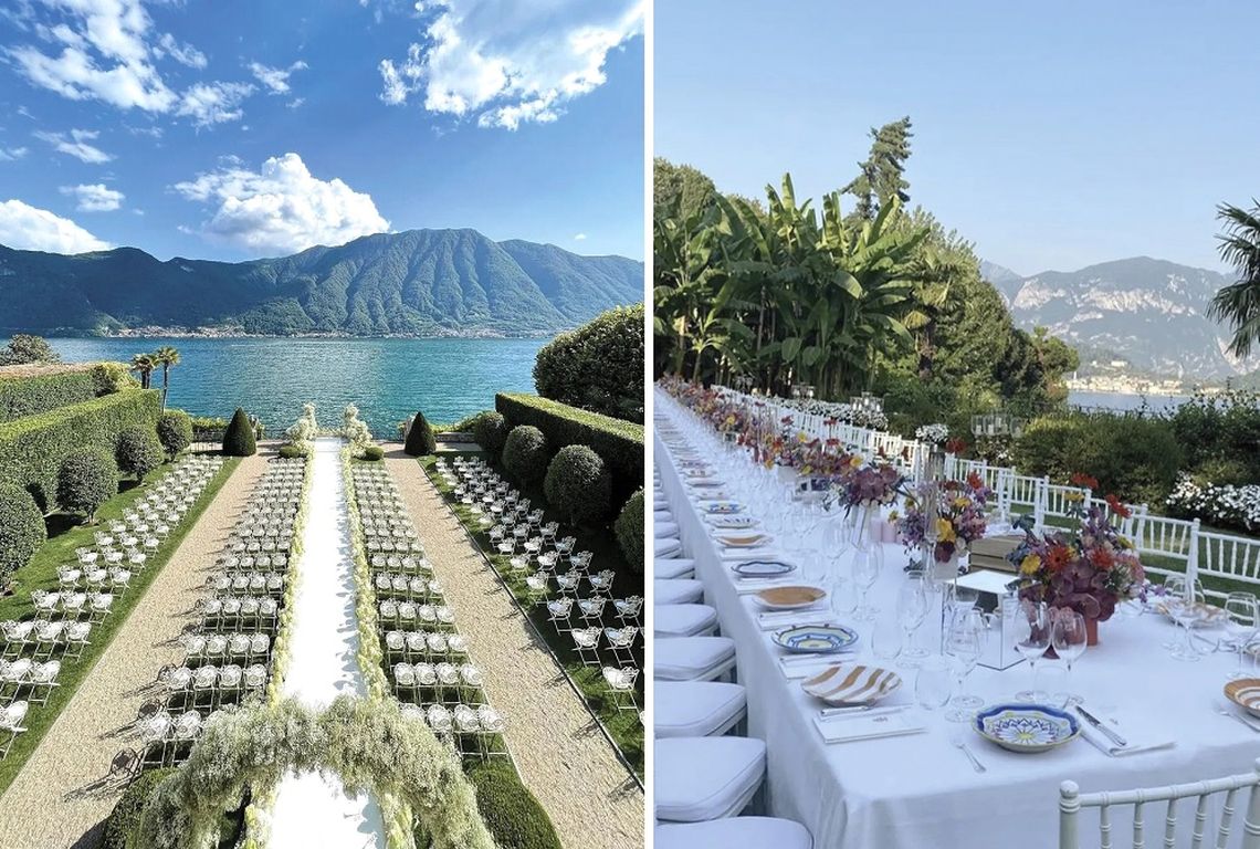 La millonaria boda de Martín Redrado en el Lago di Como, Italia