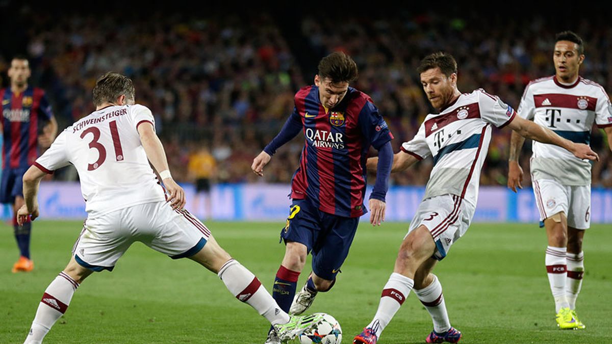 Uno, dos y al arco: la increíble jugada de Messi