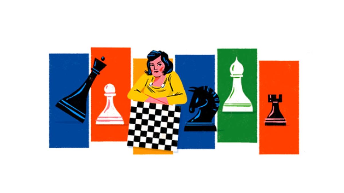 ¿Quién fue Lyudmila Rudenko, la campeona de ajedrez que homenajea Google?