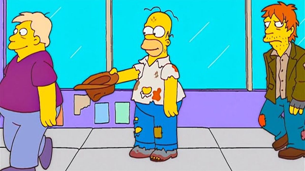 Si los Simpsons vivieran acá no llegarían a fin de mes