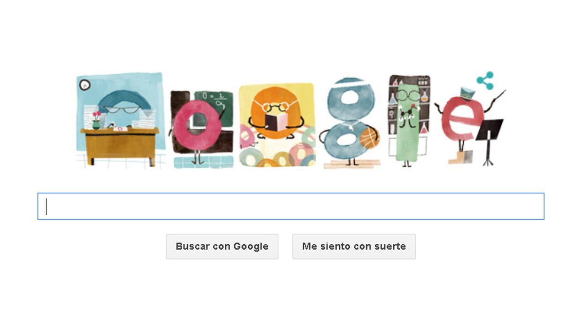 Día del Maestro: el Doodle homenaje de Google